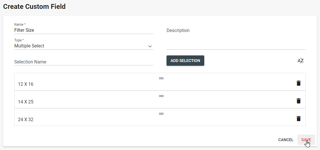 How to create custom fields – Q Ware Support